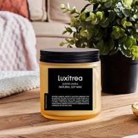 China Customizable Scented Soy Wax Candle Golden Osmanthus Aromatherapy Soy Candles for sale