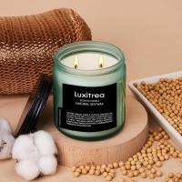 China Luxitrea Candle Lavas Icelandic Moss‌ Scented Candle  Scented Soy Wax Candle 11oz 2 Wick 70H Burn Time for sale