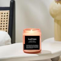 China Metal Lid Scented Soy Wax Candle Lotus Scented Candle Warm And Fragrant for sale