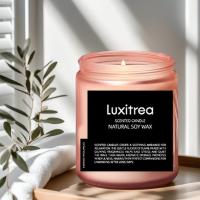 China Metal Lid Scented Soy Wax Candle Lotus Scented Candle Warm And Fragrant for sale