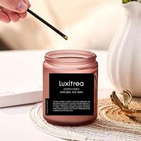 China Modern Scented Soy Wax Candle Tropical Orchard Strawberry Scented Candle 7oz 50 Hours for sale