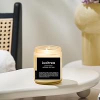 China Fresh Fruit Aroma Scented Soy Wax Candle Kumquat Scented 50 Hours 7 Oz Soy Candle for sale