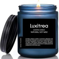 China Cancion Blanca Soy Based Scented Candles 7oz For Home Decoration And Aromatherapy for sale