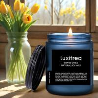 China Cancion Blanca Soy Based Scented Candles 7oz For Home Decoration And Aromatherapy for sale