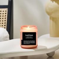 China Tropical Orchard Pomegranate Scented Candle Customized For Birthday Gift for sale