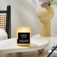 China Bar Decoration Scented Soy Wax Candle Tropical Orchard Peach Scented Candle for sale