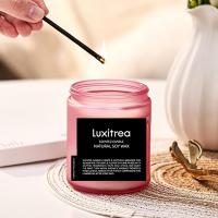 China 50 Hours Scented Soy Wax Candle Jasmine Musk Candle For Date Night Intimate Atmosphere for sale