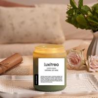 China Blueberry Lavender Custom Scented Candles 19 Oz 2 Wick 110 Hours Long Lasting for sale