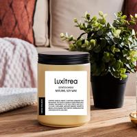 China Fresh Fruity Highly Scented Soy Candles Aroma Kumquat 19 Oz 2 Wick 110 Hours for sale