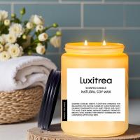 China Fresh Fruity Highly Scented Soy Candles Aroma Kumquat 19 Oz 2 Wick 110 Hours for sale