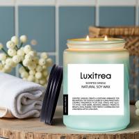 China Hydrangea Lily Of The Valley Candles 19Oz 2 Wick 110 Hours Long Lasting for sale