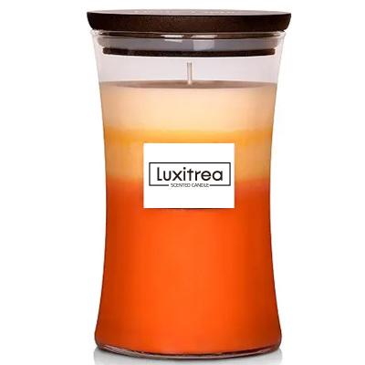 China Luxitrea Candle Large Jar Candle 21oz Vitality Citrus Orange Scented Candle Modern for sale