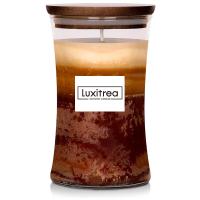 China Stylish Large Jar Candle Caramel Latte Coffee Scented Candle Modern Decoration for sale