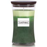 China Luxury Green Tea Scented Candle 21oz 150 Hours Burn Time Vintage Apothecary Style for sale