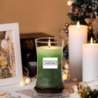 China Luxury Green Tea Scented Candle 21oz 150 Hours Burn Time Vintage Apothecary Style for sale