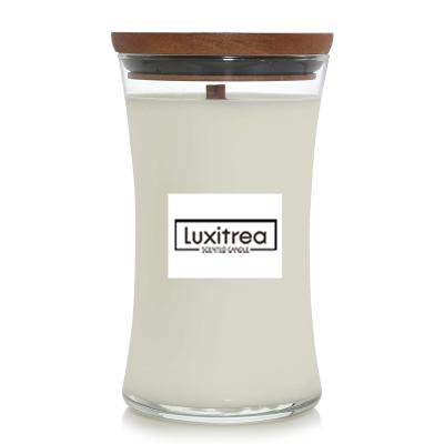 China Paraffin Wax Vanilla Scented Candle 21oz Scandinavian Style For Home Decor for sale