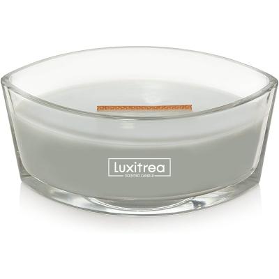 China Fir Forest Glass Jar Scented Candle Safety Non Toxic With Heat Resistant Jar for sale
