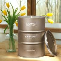 China Rose Tin Jar Candle Jasmine Lavender 80 Hours 18 Oz Space Saving Modern Decoration for sale