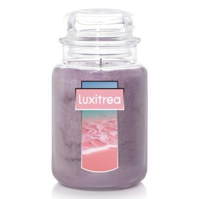 China Luxitrea Candle  Ceramic Jar Candle  The aroma of Grapefruit   Gardenia   Chamomile  80 HoursLong Burning Time  20 oz for sale