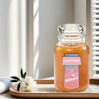 China Cedarwood Sandalwood Pine Scented Candle 80 Hours 20 Oz With Heat Resistant Jar for sale