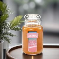 China Cedarwood Sandalwood Pine Scented Candle 80 Hours 20 Oz With Heat Resistant Jar for sale