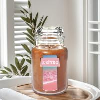 China Hibiscus Cornflower Bottled Up Scented Candles 80 Hours 20 Oz Gardenia Scented Candle for sale