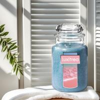China Violet Gardenia Bottled Up Scented Candles 80 Hours 20 Oz Freesia Scented Candles for sale