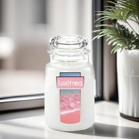 China Essential Oils Glass Bottle Candle Tuberose Hyacinth Freesia 20 Oz For Home Or Gifting for sale