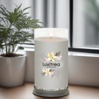 China 10 Oz Bottled Up Scented Candles Anise Coriander Marjoram 35 Hours Cotton Wick Candle for sale