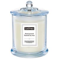 China Lead-free Cotton Wick Glass Jar Scented Candle Pricerange 30 to 40 Suitable for Hotels Retail Shops and Wellness Centers for sale