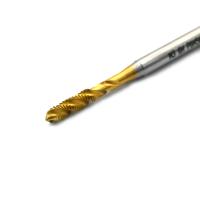 China Tap for blind hole with spiral flute (angle 35°) M3X0.5 for sale