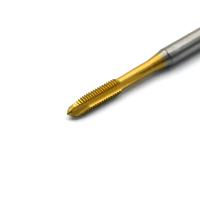 China Tap for metric thread for through hole straight flute spiral web thining of chamfer M3X0.5 for sale