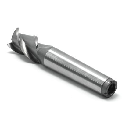 China End mill D=28 l=45 L=147 HSS6542 Z=3 MT3 GOST R 53002-2008 for sale