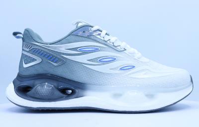 China Breathable Mesh PU Upper Casual Sneakers for Men Lightweight Lace-up Shoes OEM for sale