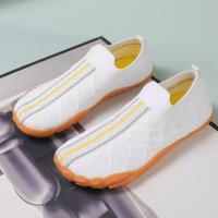 China Men Women Wading Shoes Fly Knit Rubber Outsole Lightweight Barefoot Fishing Shoes Euro Size 36 46 for sale
