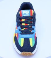 China Classic Sporty Corduroy Sneakers for Kids Air Mesh Lining Cushioned Insole Size 24-36 for sale