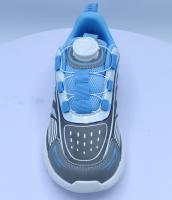 China Customizable Kids Shoes with Built-in LED Lights Rotating Buckle Size 28-35 for sale