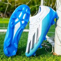 China Wholesale AG Long Spikes Football Shoes for Boys World Cup TF Training Cleats Size 35-45 for sale