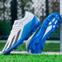 China Wholesale AG Long Spikes Football Shoes for Boys World Cup TF Training Cleats Size 35-45 for sale