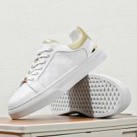 China Genuine Leather Men's Height Increasing Sneakers Rubber Sole Casual Shoes Size 38-44 for sale