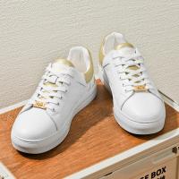 China Genuine Leather Men's Height Increasing Sneakers Rubber Sole Casual Shoes Size 38-44 for sale
