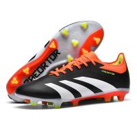 China Unisex AG Indoor Soccer Shoes TPU Fly Knit Upper TPR Rubber Outsole Size 35-45 for sale