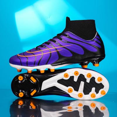 China Cristiano Ronaldo CR15 AG Soccer Shoes for Men Size 35-45 TPU Upper TPR Outsole for sale