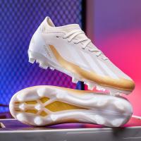 China Unisex AG Soccer Cleats Low-Top Artificial Turf Football Shoes Size 35-45 TPR Outsole for sale