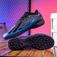 China Unisex AG Soccer Cleats Low-Top Artificial Turf Football Shoes Size 35-45 TPR Outsole for sale