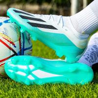 China Unisex AG Soccer Cleats Low-Top Artificial Turf Football Shoes Size 35-45 TPR Outsole for sale