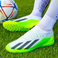 China Unisex AG Soccer Cleats Low-Top Artificial Turf Football Shoes Size 35-45 TPR Outsole for sale