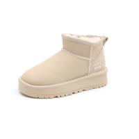 China Thick Sole Height Increasing Snow Boots Women Winter Wool Lining Waterproof TPR Outsole Size 35-40 for sale
