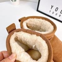 China Winter Cowhide Snow Boots for Women Genuine Leather Short Boots Waterproof Non-Slip Warm Cotton Shoes Size 35-40 for sale