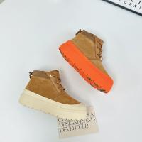 China Women Winter Snow Boots Wool Lining Waterproof Non-Slip TPR Sole Short Boots Size 35-40 for sale